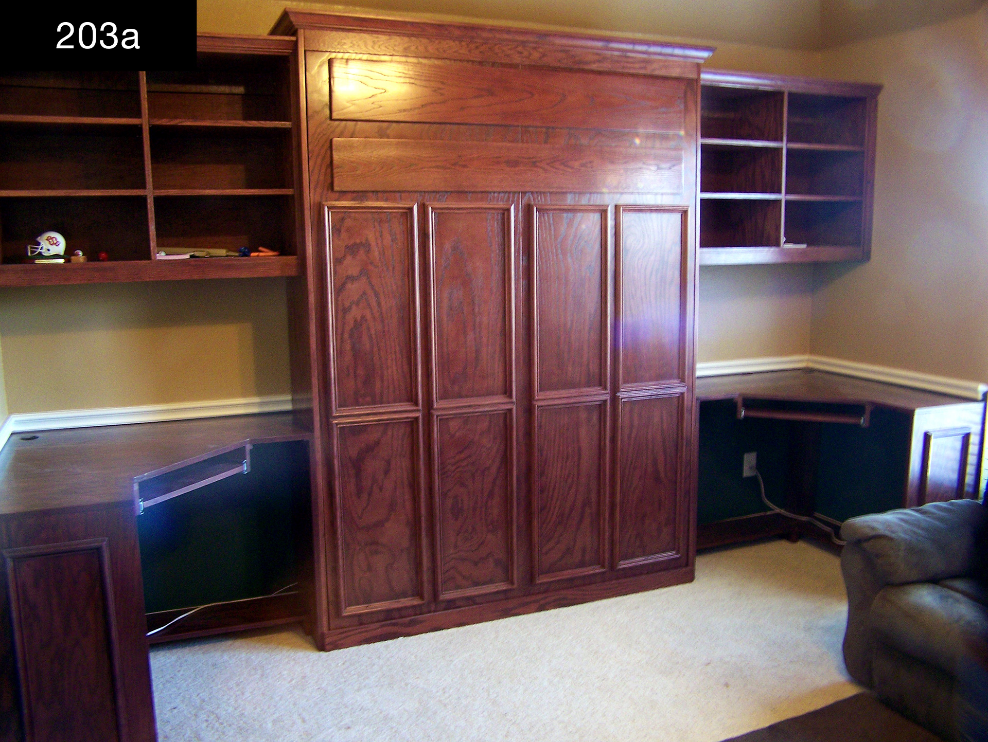 Murphy Beds or Wall Beds | Rick's Custom Woodworks | Custom Wallbeds ...