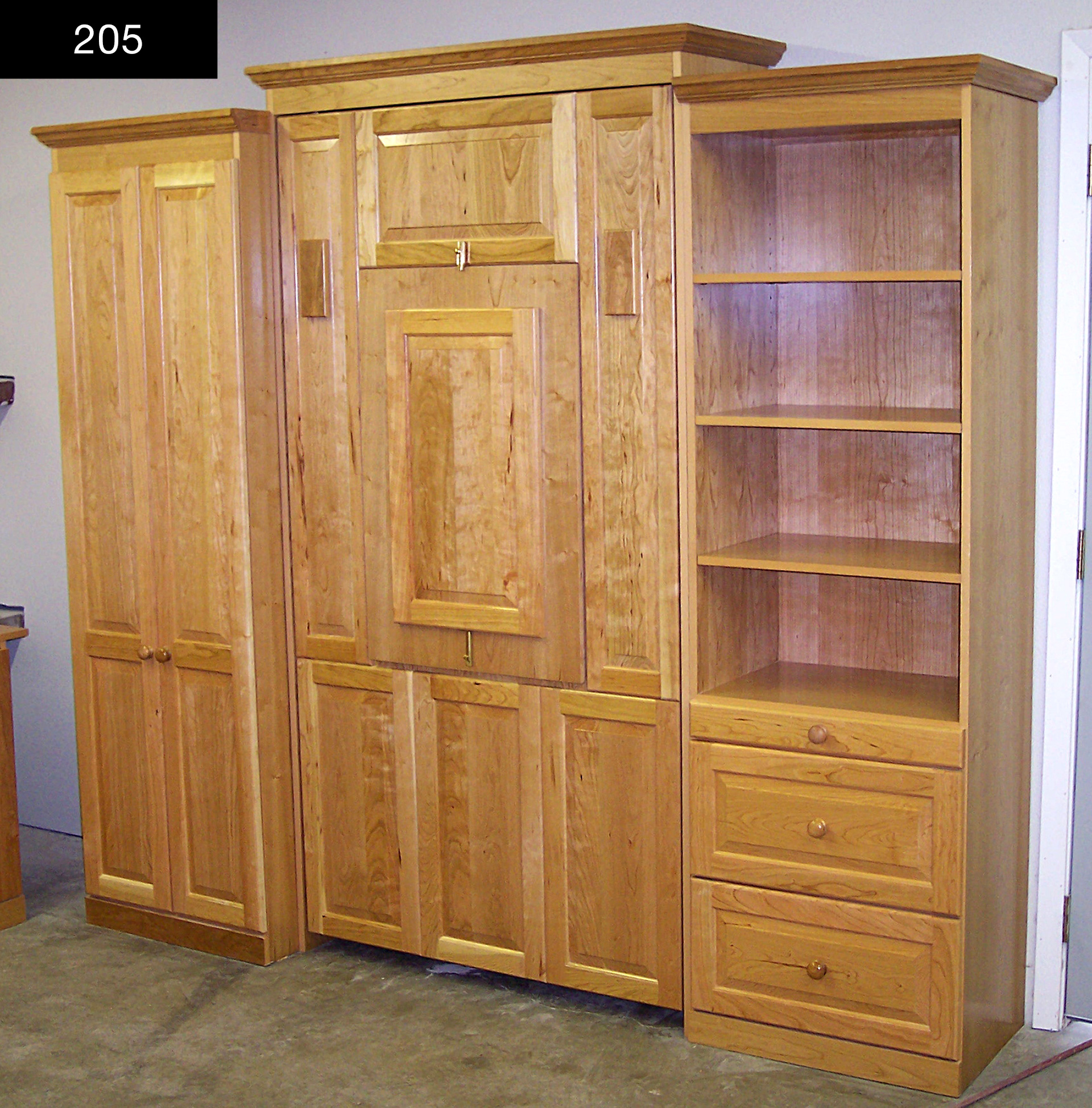 Murphy Beds or Wall Beds | Rick's Custom Woodworks | Custom Wallbeds ...